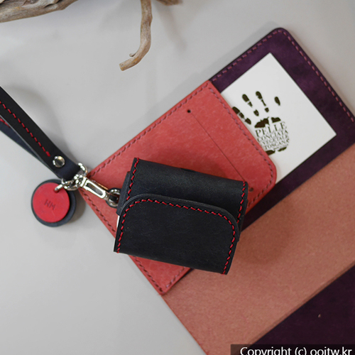 가죽공예 오뜨 가죽공방 원데이클래스 여권 케이스passport Case 에어팟airpods 프로 가죽