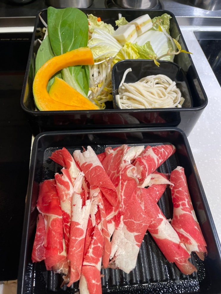 현대시티아울렛 맛집 아이핫팟 1인 샤브샤브 가성비 갑 네이버 블로그