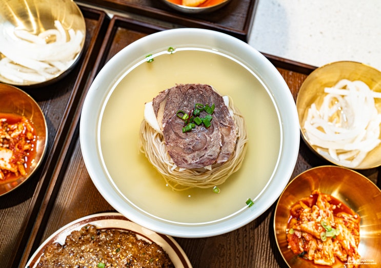 인천 롯데백화점 식품관 맛집 광평 평양냉면 골동면 네이버 블로그