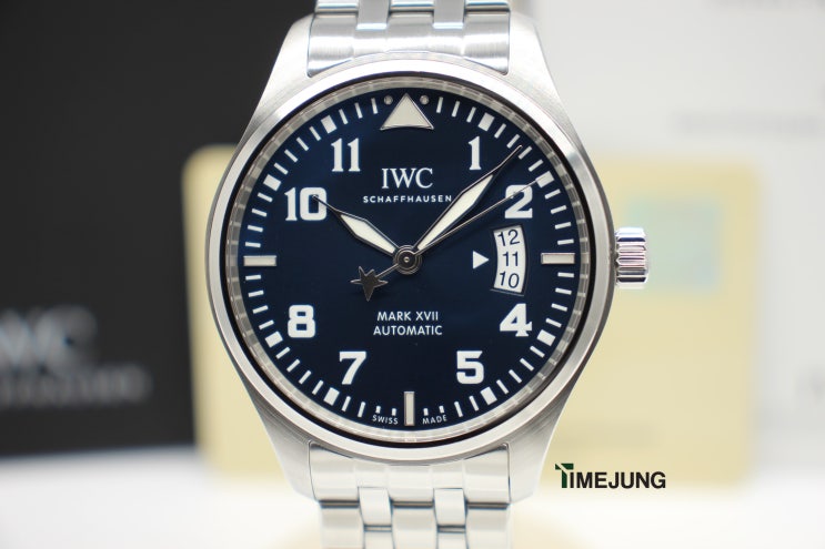 IWC 파일럿 마크17 어린왕자 시계 청판 중고추천 : 네이버 블로그