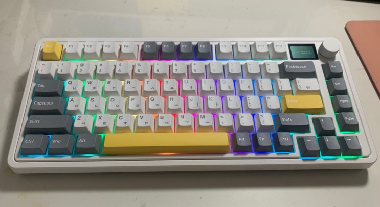 블루투스 키보드 FL-ESPORTS CMK75 키보드 리뷰 : 네이버 블로그