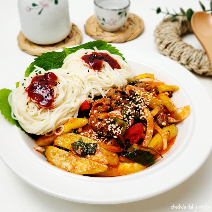 골뱅이소면무침 만드는 법 백종원 골뱅이무침 양념장 : 네이버 블로그