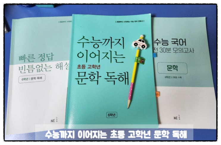 수능까지 이어지는 초등 고학년 문학 독해 네이버 블로그