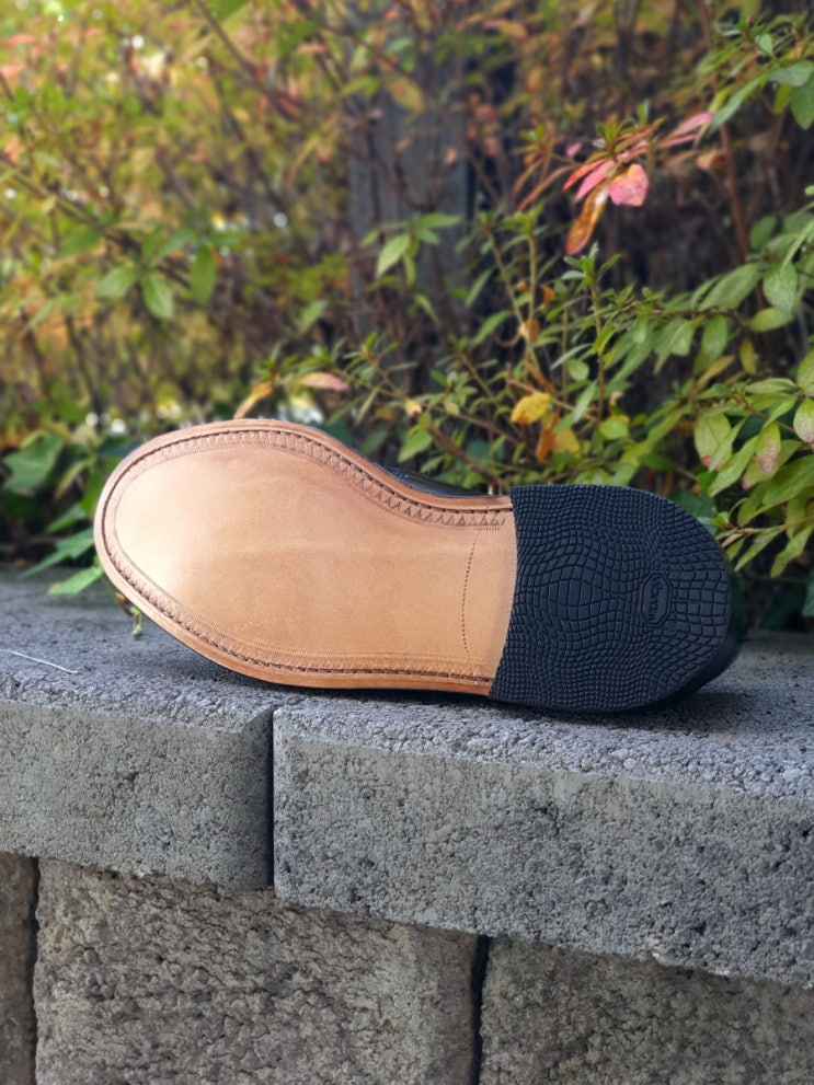로크 (Loake 1880) 771B 플레인 더비 이태리 레더솔 전창교체 l 쿠츠리페어 : 네이버 블로그