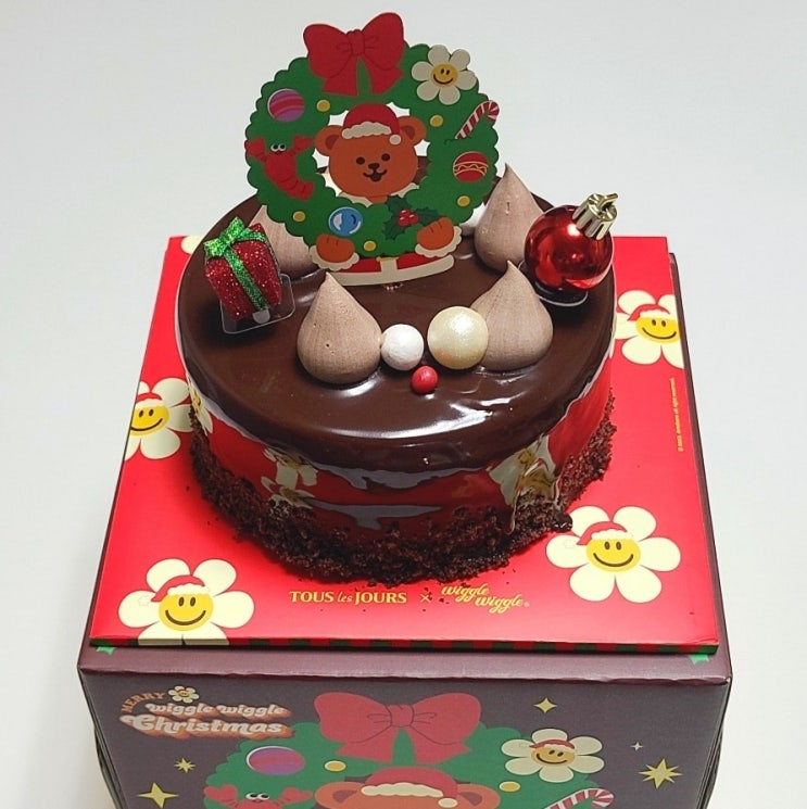 뚜레쥬르 크리스마스 케이크 종류 쇼콜라 리스 할인 가격 : 네이버 블로그