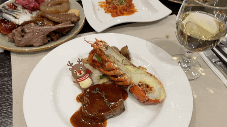 가성비 호텔 뷔페 추천 강남 리버사이드호텔 더가든키친 뷔페 디너 공휴일 이용한 내돈내산후기 : 네이버 블로그