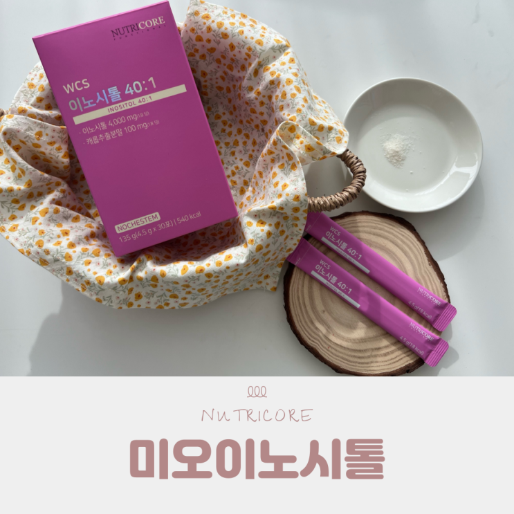 콜린 이노시톨 부작용 시너지 효능 미오이노시톨 추천 네이버 블로그