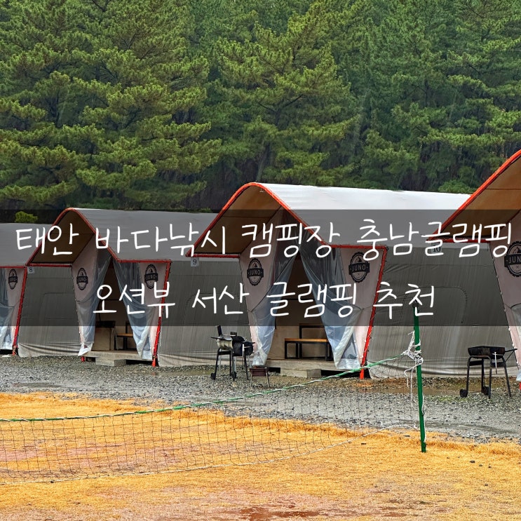 태안 바다 낚시 캠핑장 충남글램핑 오션뷰 서산 숙소 가로림 글램핑 펜션 네이버 블로그