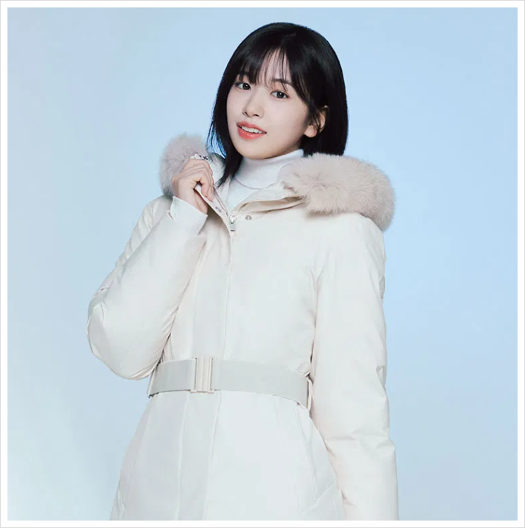네파 아르테 패딩 안유진 롱패딩 여자 구스다운 여성스러워 네이버 블로그