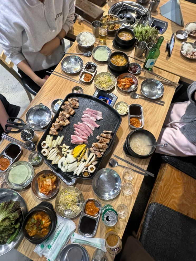 세상 푸짐한 이천 고깃집 청춘 소고기같은 육즙과 육향 품은 목살이 기가막힌 집 네이버 블로그