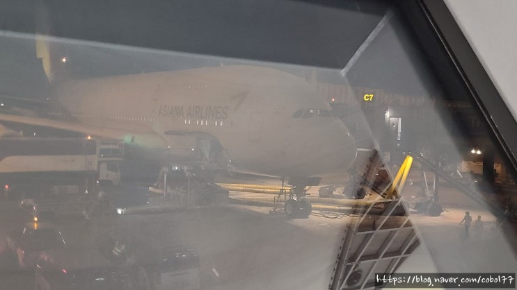아시아나 항공 방콕 수완나품 공항에서 인천공항 oz742 일반석(A380 듀오좌석 78A / 비상구좌석 70, 80) 좌석추천 ...