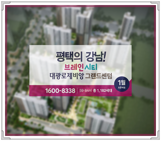 브레인시티 대광로제비앙 아파트 분양소식 오픈정보 : 네이버 블로그