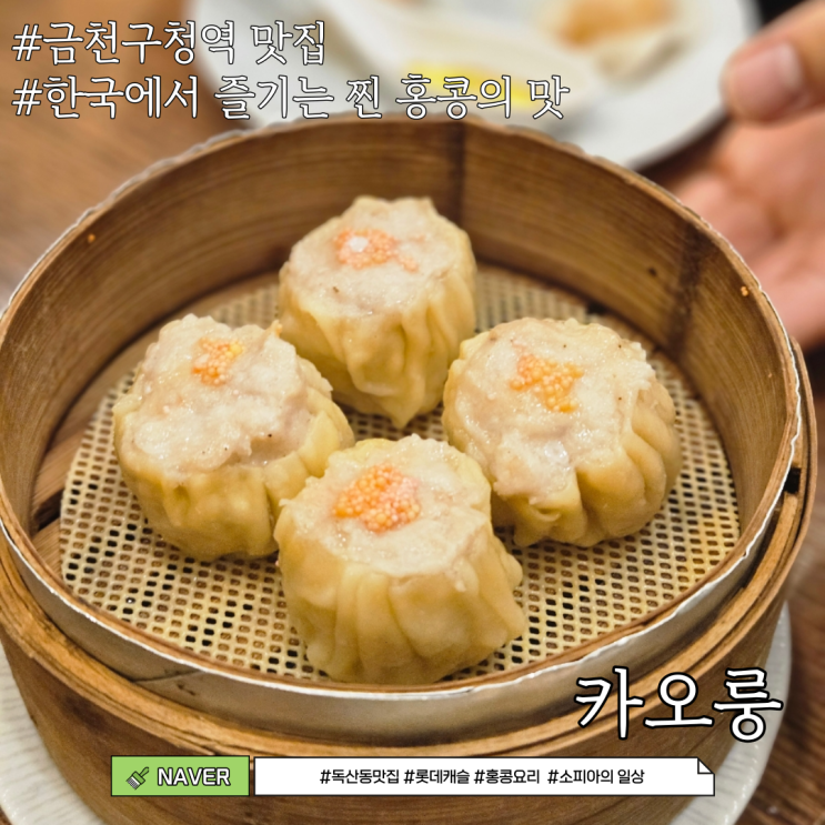금천구청역 롯데캐슬 맛집 홍콩요리 전문점 카오룽 딤섬 우육탕면 유린기 내돈내산 솔직후기 네이버 블로그