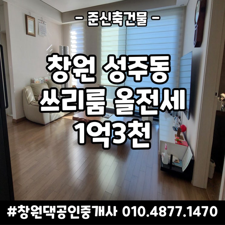 창원성주동 쓰리룸 단독주택올전세 남향 주인거주중인 상태좋은쓰리룸 합리적인가격 네이버 블로그