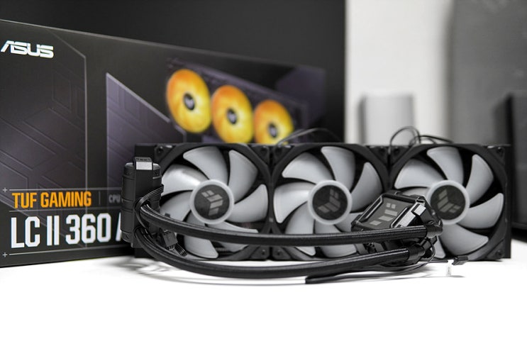 ASUS TUF Gaming LC II 360 ARGB 대원씨티에스 사용기 : 네이버 블로그