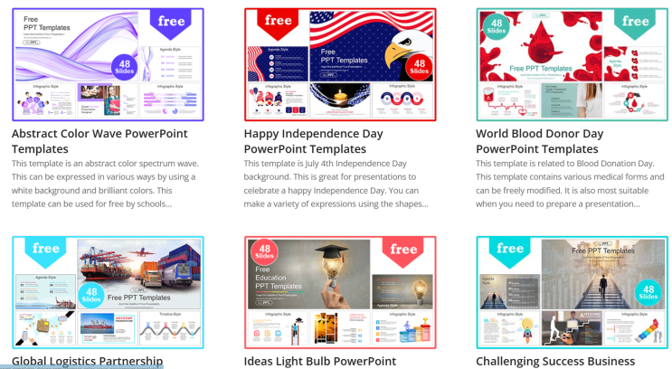 PPT 디자이너라면 알아야한다? 무료 PPT 템플릿 사이트! : 네이버 블로그