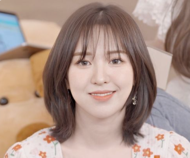 웬디 중단발컷 중단발레이어드컷 허쉬컷 네이버 블로그