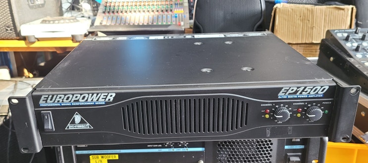 *품절*(BEHRINGER)베링거 EP1500 900W 파워앰프 : 네이버 블로그