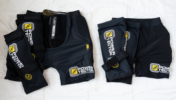 [POWERTECTOR] 2324 파워텍터 '스노우보드 보호대 세트 일반형' 간단 리뷰 (VS 슬림형 비교) : 네이버 블로그