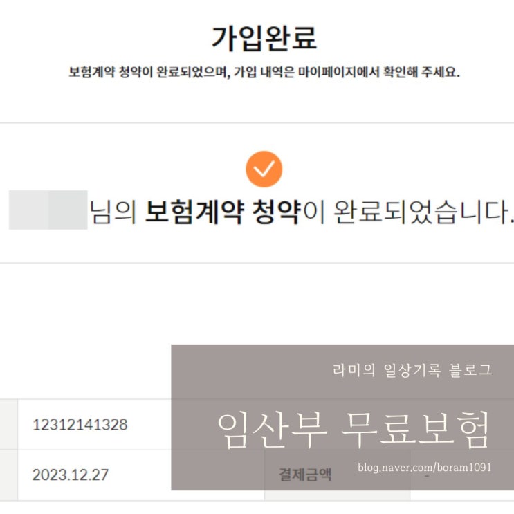 임산부 무료 태아보험 우체국보험 가입 임신초기할일 네이버 블로그