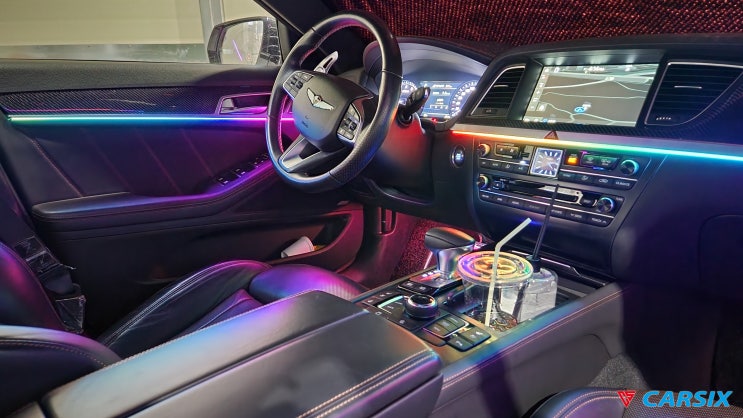 제네시스 DH G80 엠비언트 스포츠 가성비 제대로 챙긴 무빙 시공도 있다? : 네이버 블로그