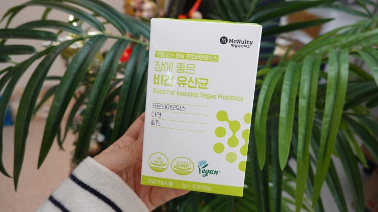 유당없는 온가족유산균 맥널티바이오 장에 좋은 비건 유산균 네이버 블로그