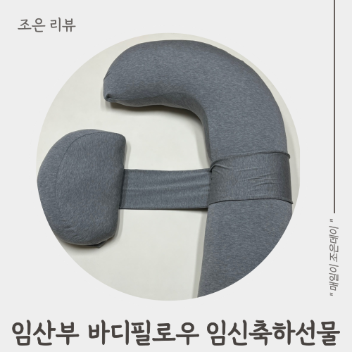 임신중기 21주 임산부 바디필로우 임신축하선물 네이버 블로그