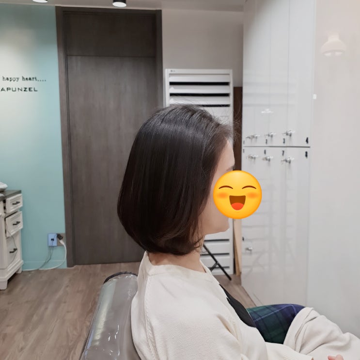 하나컷 봉은사역미용실 And 삼성동미용실 추천 라푼젤 삼성점에서 중단발 하고 왔어요 커트맛집 네이버 블로그