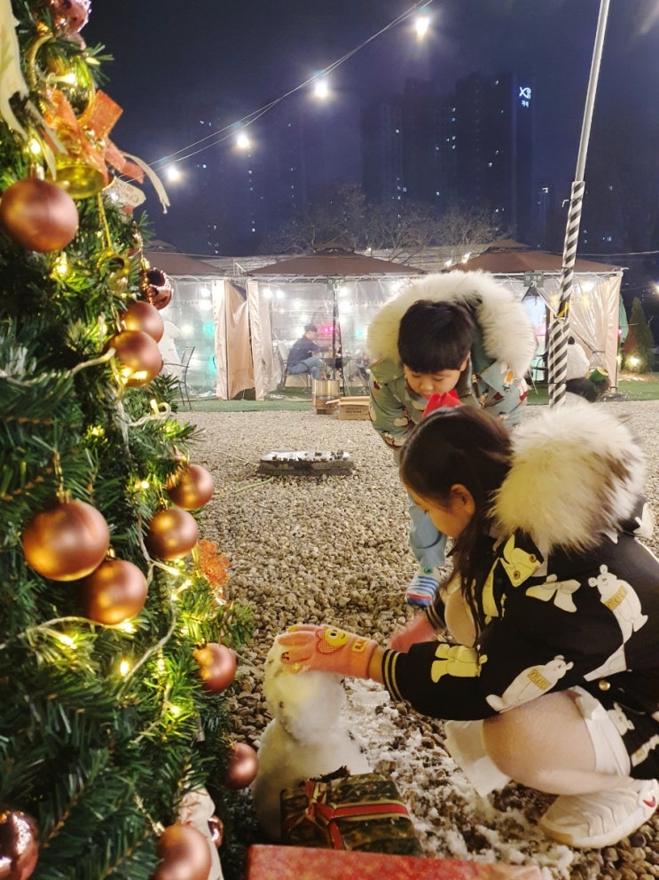 하남 비욘더팜 아이와 서울글램핑당일치기 강동 성남 겨울당일캠핑 네이버 블로그