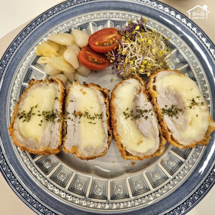 치즈돈까스만들기 수제 돈까스소스 돼지 등심 레시피 아이들 방학 식단 네이버 블로그