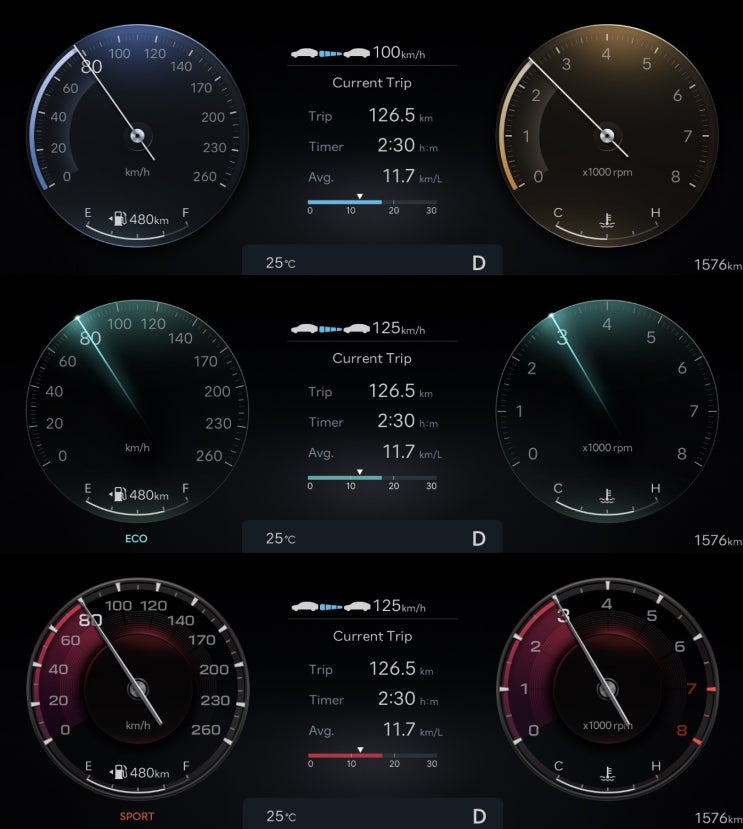현대자동차 클러스터 테마 설정 및 기능 업데이트 ️ 신형 그랜저 GN7 / 신형 싼타페 풀체인지 MX5 / 쏘나타 페이스리프트 디엣지 / 계기판 디자인 OTA 업데이트 ...