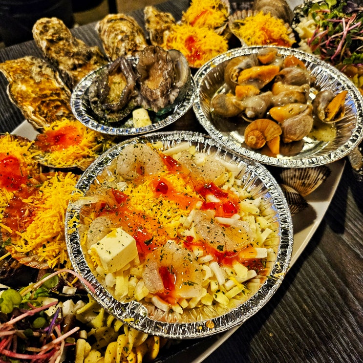 오이도 청춘조개 본점 무한리필청춘브라더스내돈내산석화구이오이도맛집셀프라면청춘브라더스 네이버 블로그