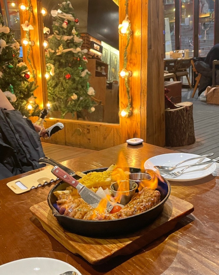 마초쉐프 강남 투게더세트 내돈내산 후기 연말모임 네이버 블로그