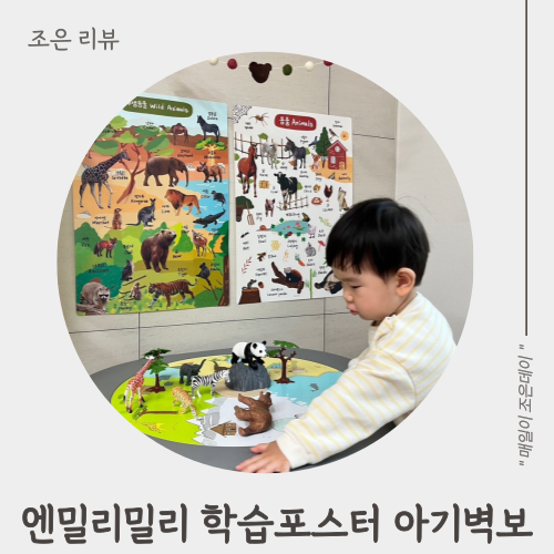 아기벽보 엔밀리밀리 놀이학습 포스터 21개월아기언어 네이버 블로그