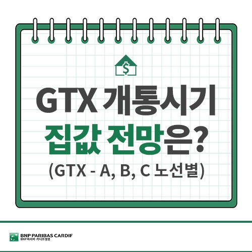 GTX 개통시기(GTX - A, B, C 노선별), 집값 전망은? : 네이버 블로그