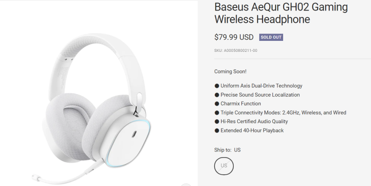 Baseus(베이스어스) AeQur GH02 게이밍 무선 헤드셋 리뷰 (1편) - 구매 : 네이버 블로그