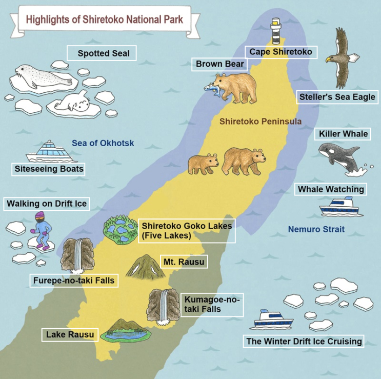 홋카이도 겨울 이색 투어 추천 : 우토로 유빙 워크와 시레토코 스노우 슈잉(snowshoe) : 네이버 블로그