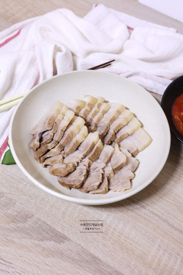 백종원 수육 맛있게 삶는법 삼겹살수육 삶는시간 돼지고기 보쌈 삶는법 네이버 블로그