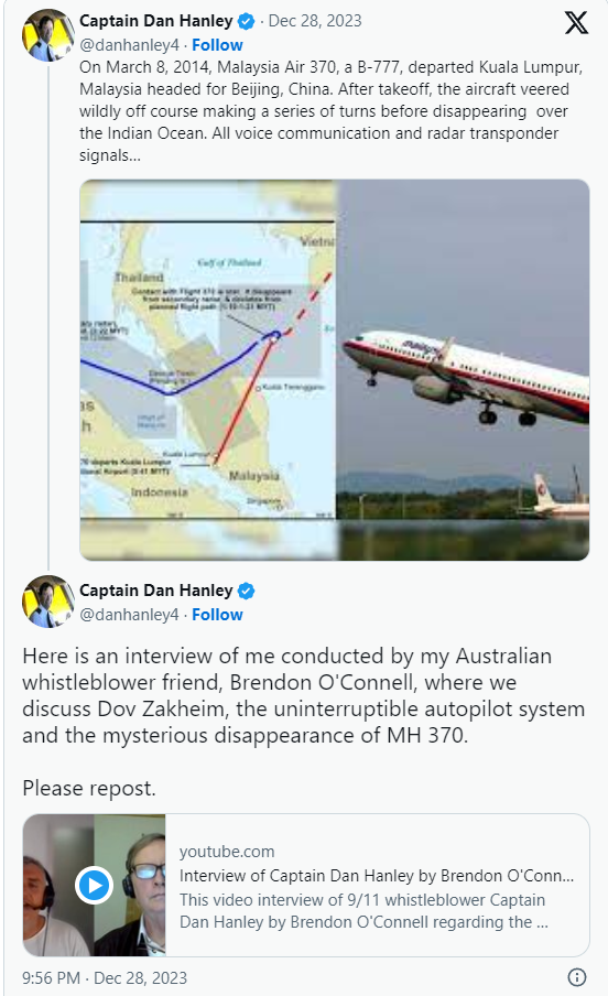 보잉-허니웰 무정전 자동 조종기를 이용한 말레이시아 항공 MH370편 납치 사건의 증거 : 네이버 블로그