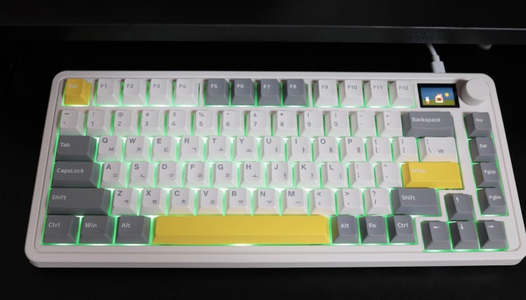 유선 무선 블루투스 키보드추천 FL ESPORTS CMK75 가성비 기계식키보드 후기 : 네이버 블로그