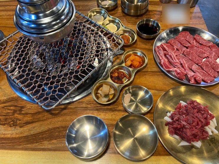 인천 부평구 소고기 맛집 - 바로 썰어주시는 신선한 소고기 먹을 수 있는 육향 : 네이버 블로그
