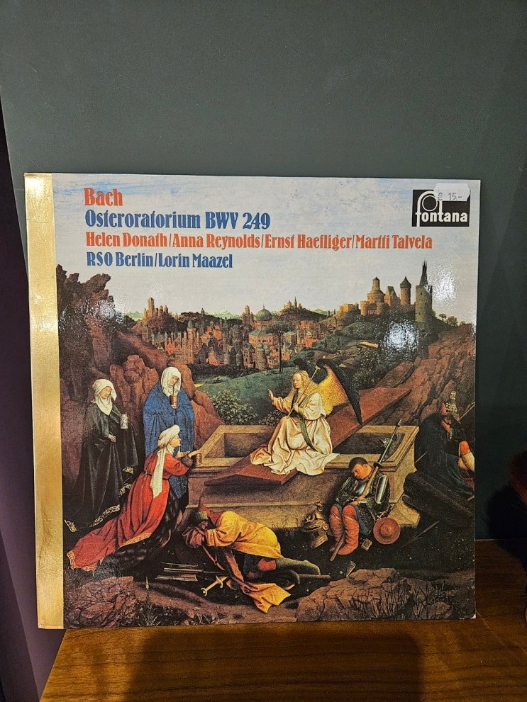 Bach Oster oratorium BWV 249 RSO Berlin / Lorin Maazel (fontana) : 네이버 블로그