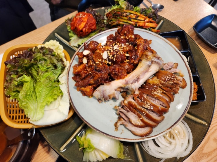 안산 고잔동 족발보쌈 먹보족 매콤달콤 반반족발 맛집 네이버 블로그