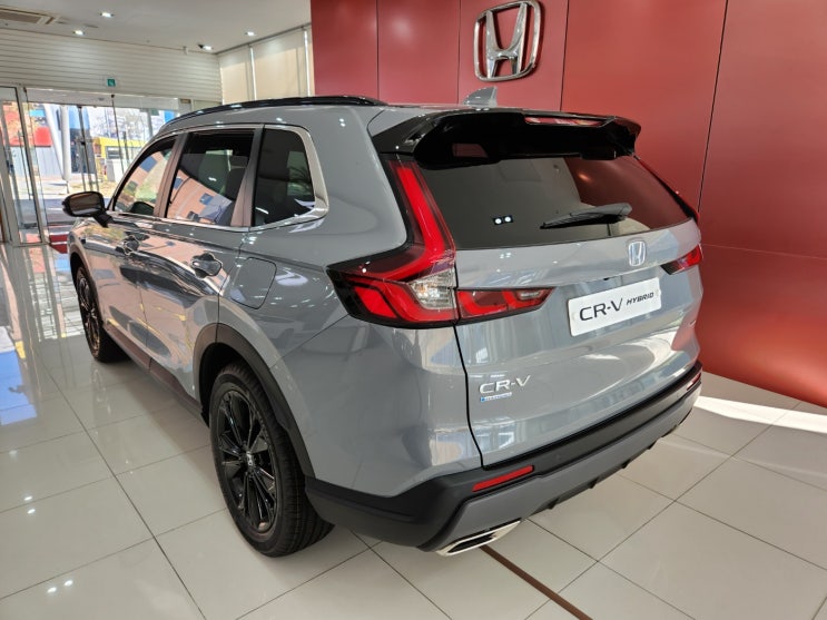 혼다 CRV 하이브리드 가격, 연비 알아보기. 실물 구경 후기! : 네이버 블로그