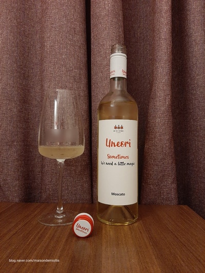 [와인추천] Asconi Uneori Moscato 2022 - apéro! : 네이버 블로그