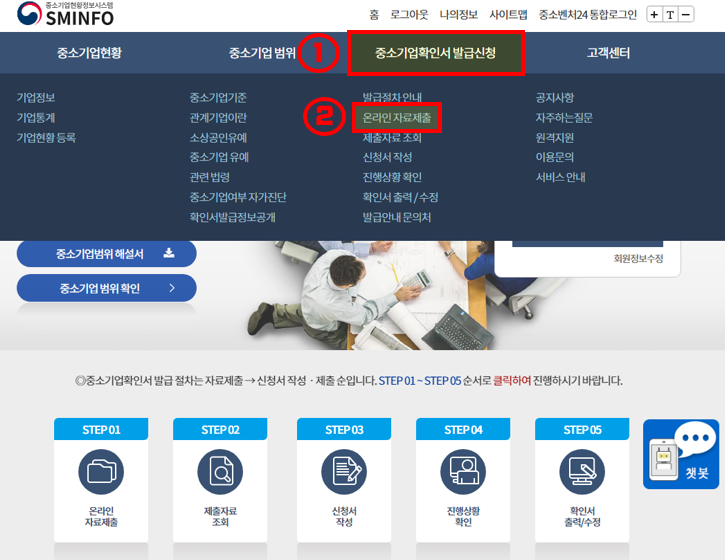 법인사업자 중소기업확인서 갱신 발급하는 방법 With 중소기업현황정보시스템 네이버 블로그