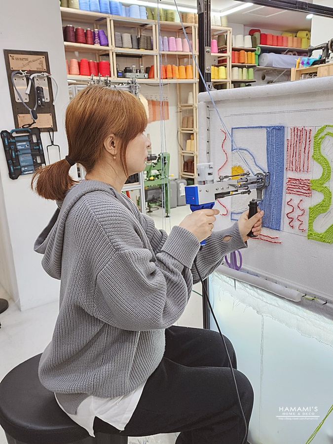 서울 종로 익선동 터프팅 Diy 취미추천 원데이클래스 후기 무크 터프팅 스튜디오 공방 네이버 블로그