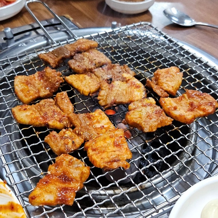 대구 상인 소주 참느라 너무 힘들었다 노포 느낌 그득한 양념삼겹구이 맛집 석전숯불구이 네이버 블로그