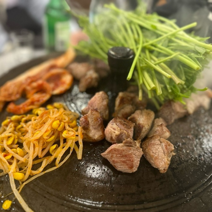 야탑 미나리 솥뚜껑 삼겹살 맛집 목구멍 성남직영점 네이버 블로그