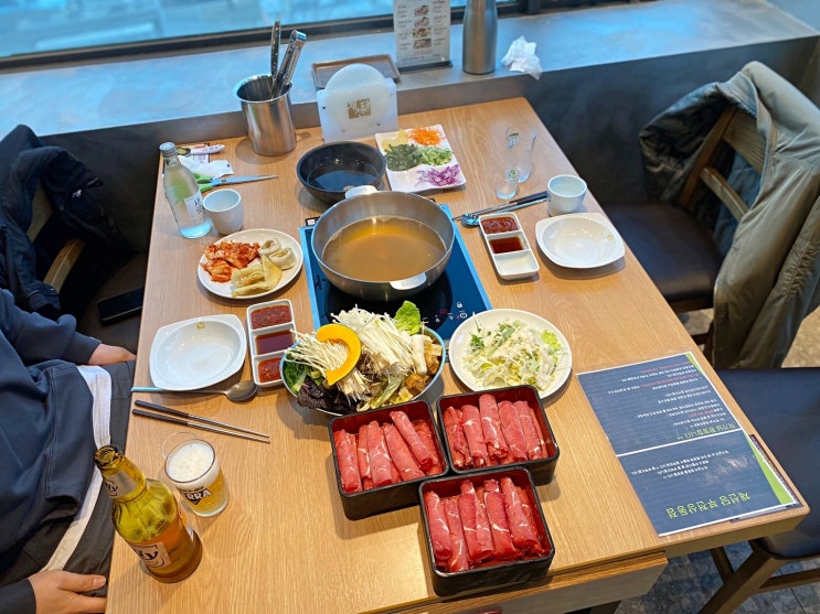 부천 상동 샤브샤브 무제한 즐겼던 채선당 무한리필 월남쌈 네이버 블로그